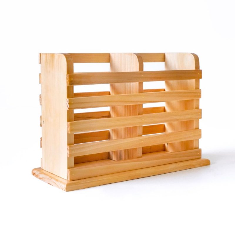 Storage Sendok Pinus | Rak Sendok Kitchen Set | Rak Sendok - Dekayu