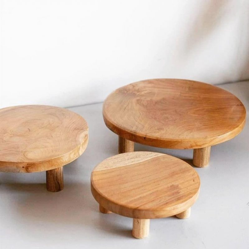 Talenan Kaki Bulat | Talenan | Talenan Kayu - Dekayu