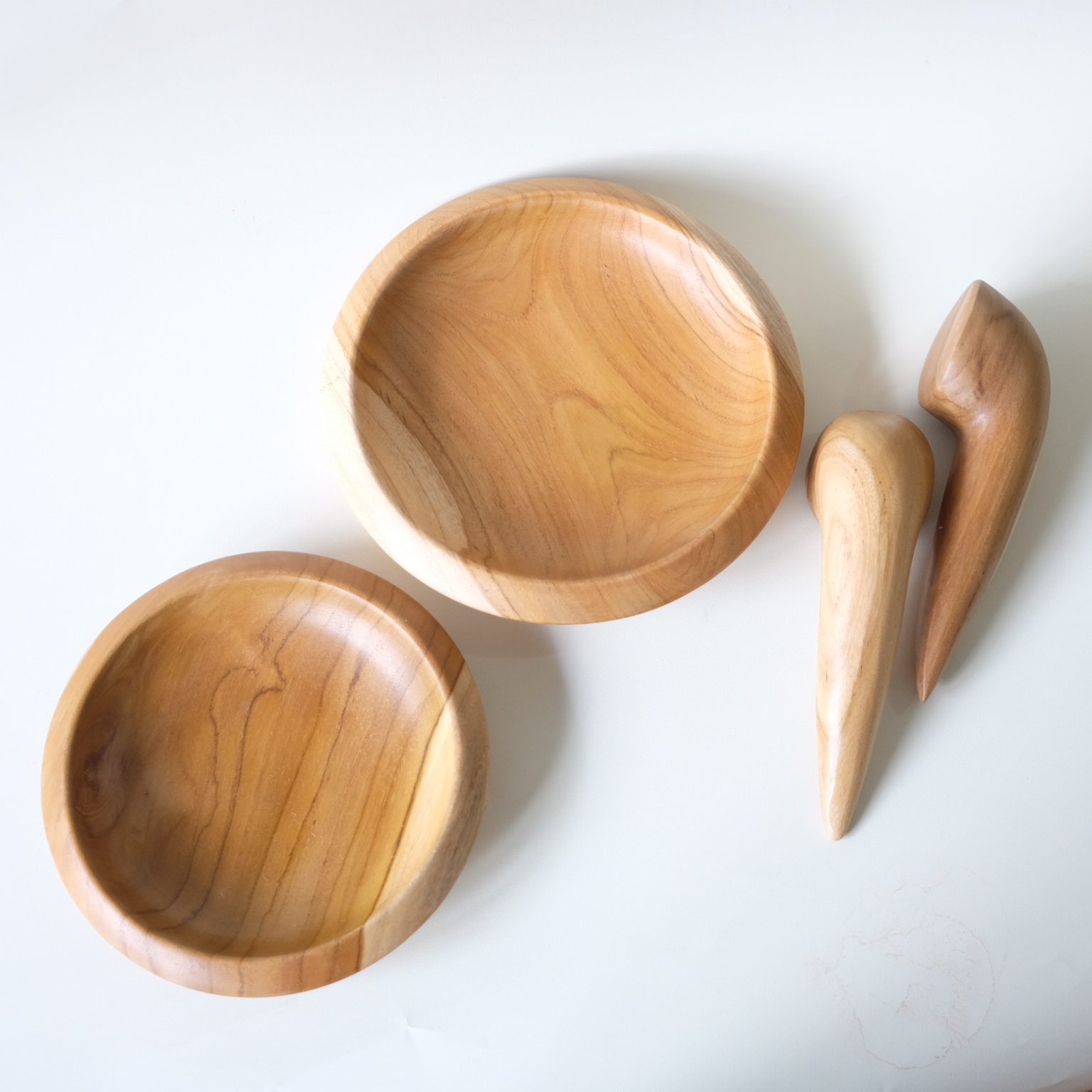 Cobek dan Ulekan Kayu Jati | Alat Dapur | Peralatan Dapur - Dekayu