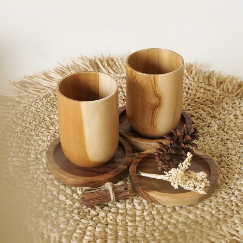 Coaster Kayu Sonokeling | Tatakan | Tatakan Kayu - Dekayu