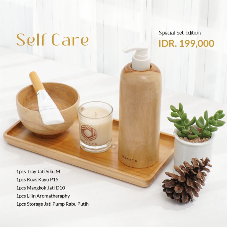 Self Care Set | Alat Mandi Set | Special Edition - Dekayu